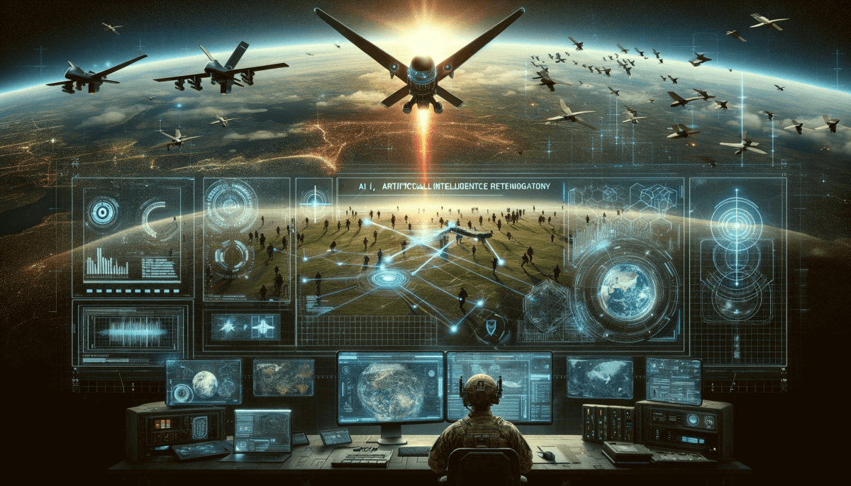 News Article : "AI-Powered Defence: The Future of Military Operations ...